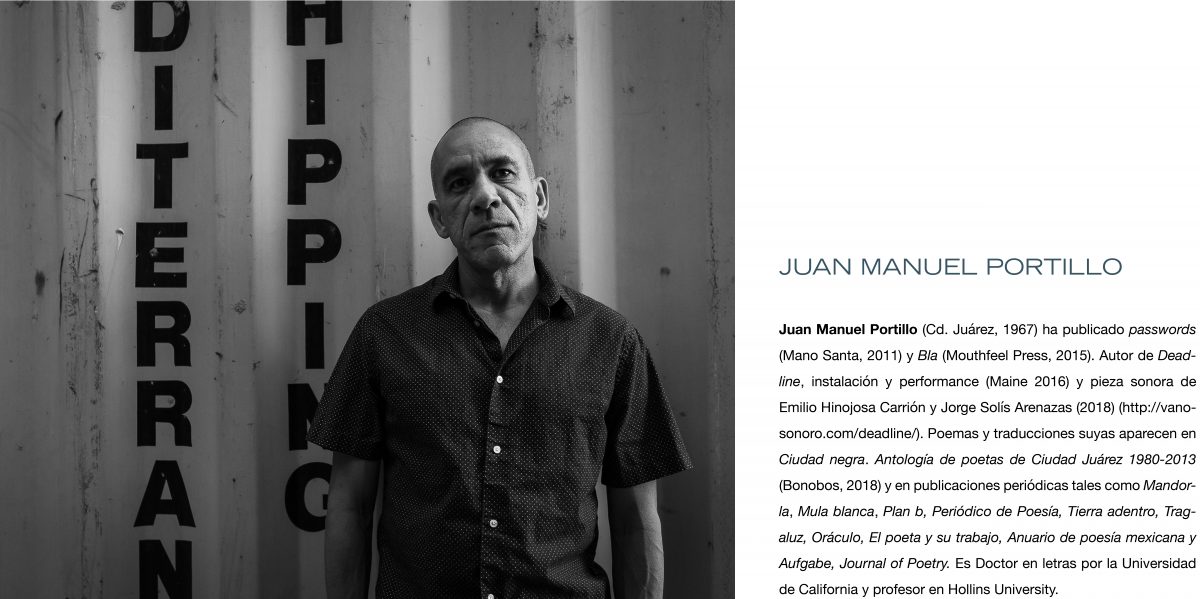 Lecturas, piezas y registros audio/visuales – Juan Manuel Portillo